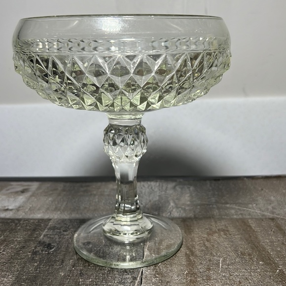 Accents | Vintage Heavy Lead Crystal Pedestal Bowl | Poshmark